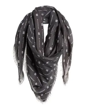 Givenchy Scarf Modal, Cashmere - Black