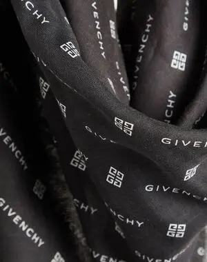Givenchy Scarf Modal, Cashmere - Black