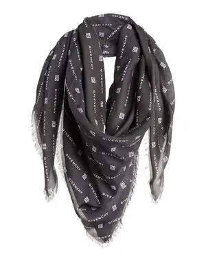 Givenchy Scarf Modal, Cashmere - Black