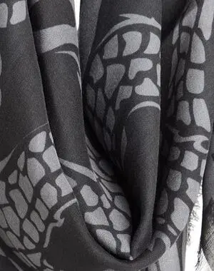 Givenchy Scarf Charcoal Modal, Cashmere - Grey