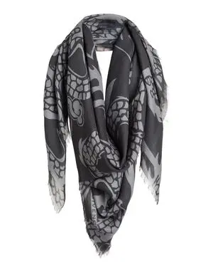 Givenchy Scarf Charcoal Modal, Cashmere - Grey