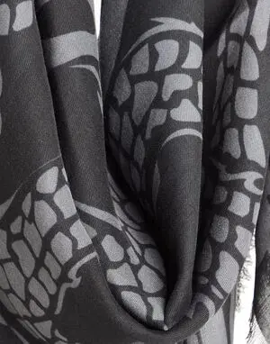Givenchy Scarf Charcoal Modal, Cashmere - Grey