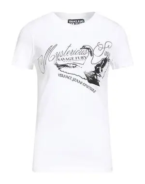 Versace Printed Jersey T-shirt - White