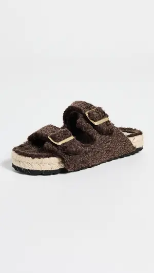 Manebí Nordic Faux Fur Sandals