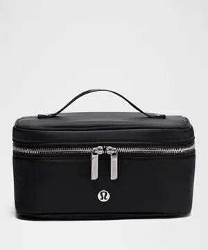Lululemon Travel Toiletry Bag 3.5l - Black/black/silver