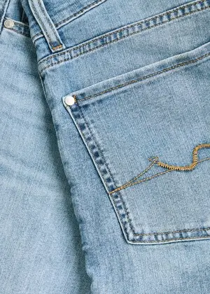 7 For All Mankind Slimmy Tapered-leg Jeans
