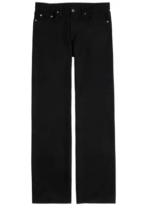 Acne Studios Straight-leg Denim Jeans - Black