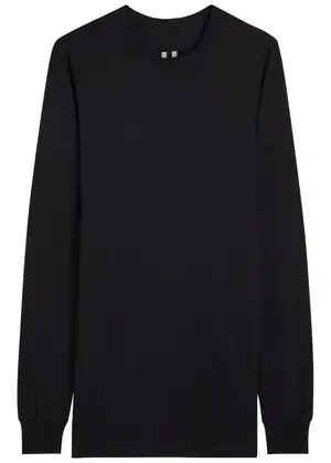 Rick Owens Level Cotton Top - Black
