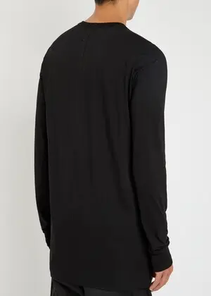 Rick Owens Level Cotton Top - Black