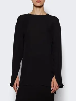 Wardrobe.NYC Sheer Blouse