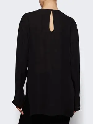 Wardrobe.NYC Sheer Blouse