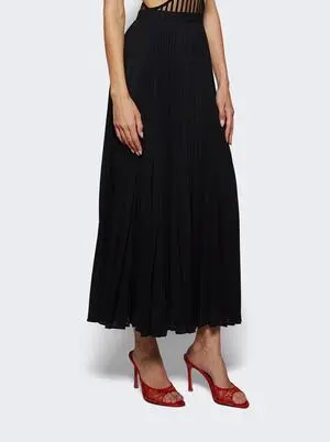Wardrobe.NYC Pleated Column Skirt