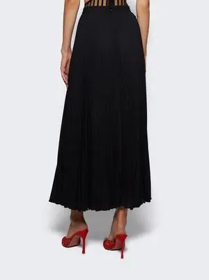Wardrobe.NYC Pleated Column Skirt