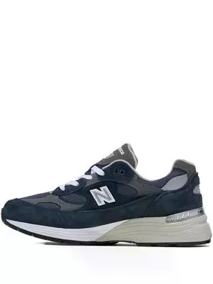 NEW BALANCE 992 Suede Trainers - Blue