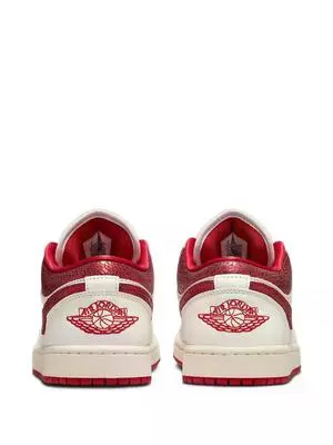 JORDAN Leather Low-top Trainers - White