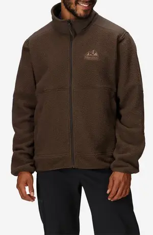 MARMOT Wanderer High Pile Fleece Jacket - Hickory Nut