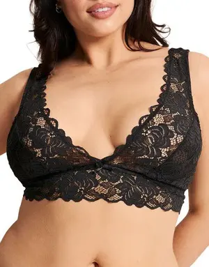 ADORE ME Livi Unlined Bralette Bra - Black