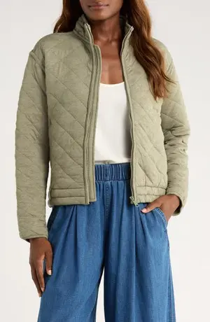 Marine Layer Quilted Outerwear For Women
