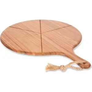 TOSCANA Napoletana Pizza Cutter Board - Acacia Wood