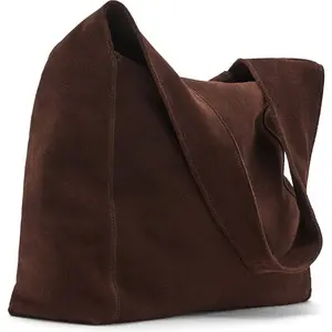Mango Suede Shoulder Bag