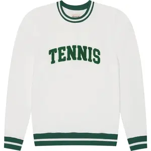 ELLSWORTH + IVEY Elle Collegiate Tennis Sweatshirt