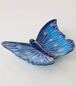 BORDALLO PINHEIRO Cloudy Butterflies Tray Claudia Schiffer