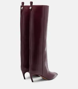 Attico Lea 90 Leather Knee-high Boots