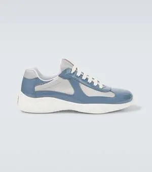 Prada Metallic Sneakers For Men