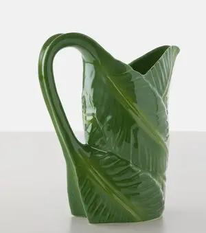 BORDALLO PINHEIRO Banana Da Madeira Ceramic Pitcher