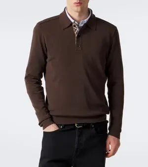 Burberry Wool Polo Sweater