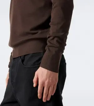 Burberry Wool Polo Sweater