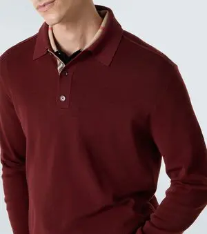 Burberry Wool Polo Sweater