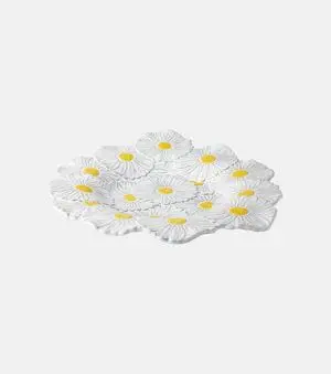 BORDALLO PINHEIRO Maria Flor Ceramic Tray - Multicoloured
