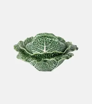 BORDALLO PINHEIRO Couve Ceramic Tureen - Green