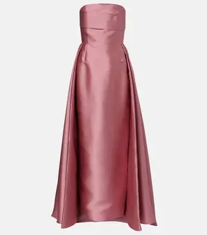 plain satin dresses