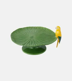 BORDALLO PINHEIRO X Ecoarts Amazōnia Cake Stand - Green