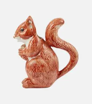 BORDALLO PINHEIRO Squirrel Earthenware Pitcher - Multicoloured