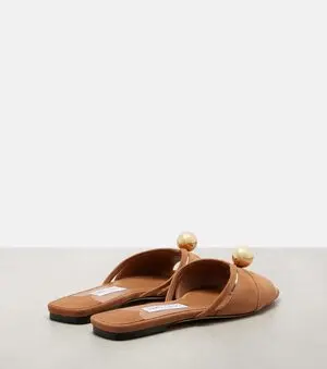 JIMMY CHOO Siva Suede Slides