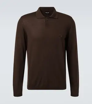 Giorgio Armani Button Detailed Sweaters For Men