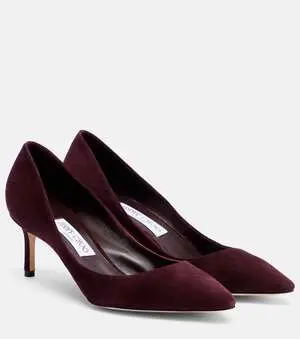 JIMMY CHOO Romy 60 Suede Pumps