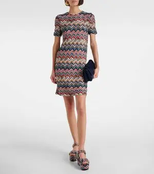 Missoni Julia Raschel Lamé Platform Sandals - Multicoloured