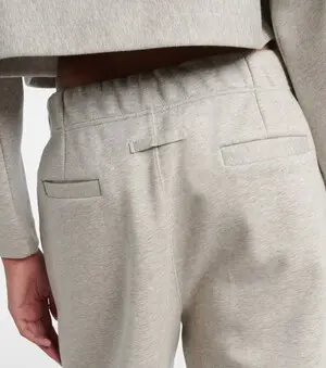 JEAN PAUL GAULTIER Embossed Logo Cotton Sweatpants