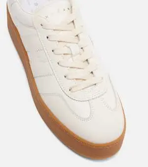 Hogan H681 Leather Platform Sneakers