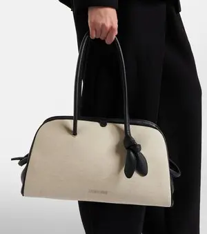Jacquemus Turismo Medium Canvas Tote Bag