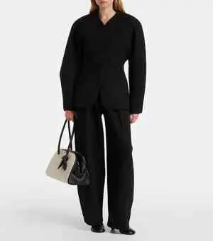Jacquemus Turismo Medium Canvas Tote Bag
