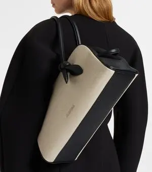 Jacquemus Turismo Medium Canvas Tote Bag