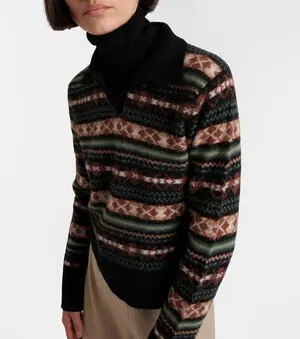 Vince Argyle Cashmere Sweater