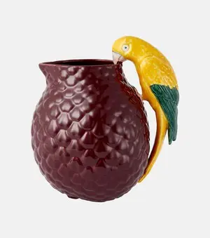 BORDALLO PINHEIRO X Ecoarts Amazōnia Earthenware Jug - Multicoloured