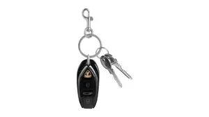 Balenciaga Automobil Lamborghini Car Charm Keyring - Silver/black