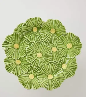 BORDALLO PINHEIRO Maria Flor Large Cake Stand